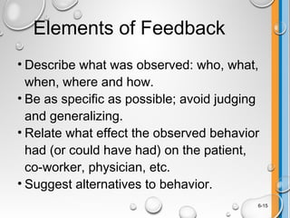 Preceptorship - evaluation feedback | PPT