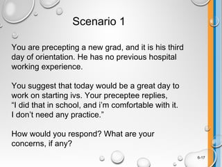 Preceptorship - evaluation feedback | PPT