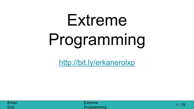Extreme Programming | PPT