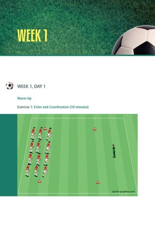 Soccer the 6 week plan | PDF