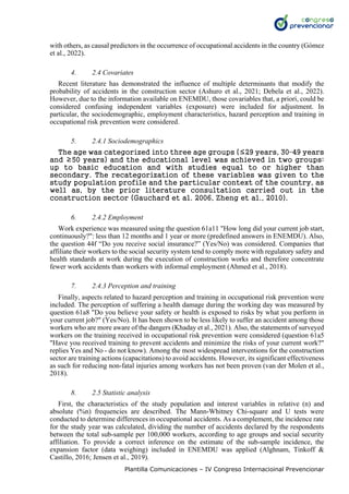 Association between job dissatisfaction and occupational accidents among male construction ...