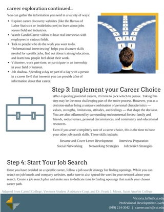 Why You Need a Career Plan | PDF