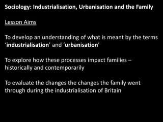 Industrial family | PPTX