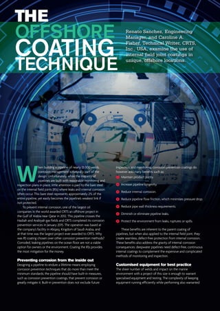 WP Offshore Coating Techniques Aug 2015 | PDF