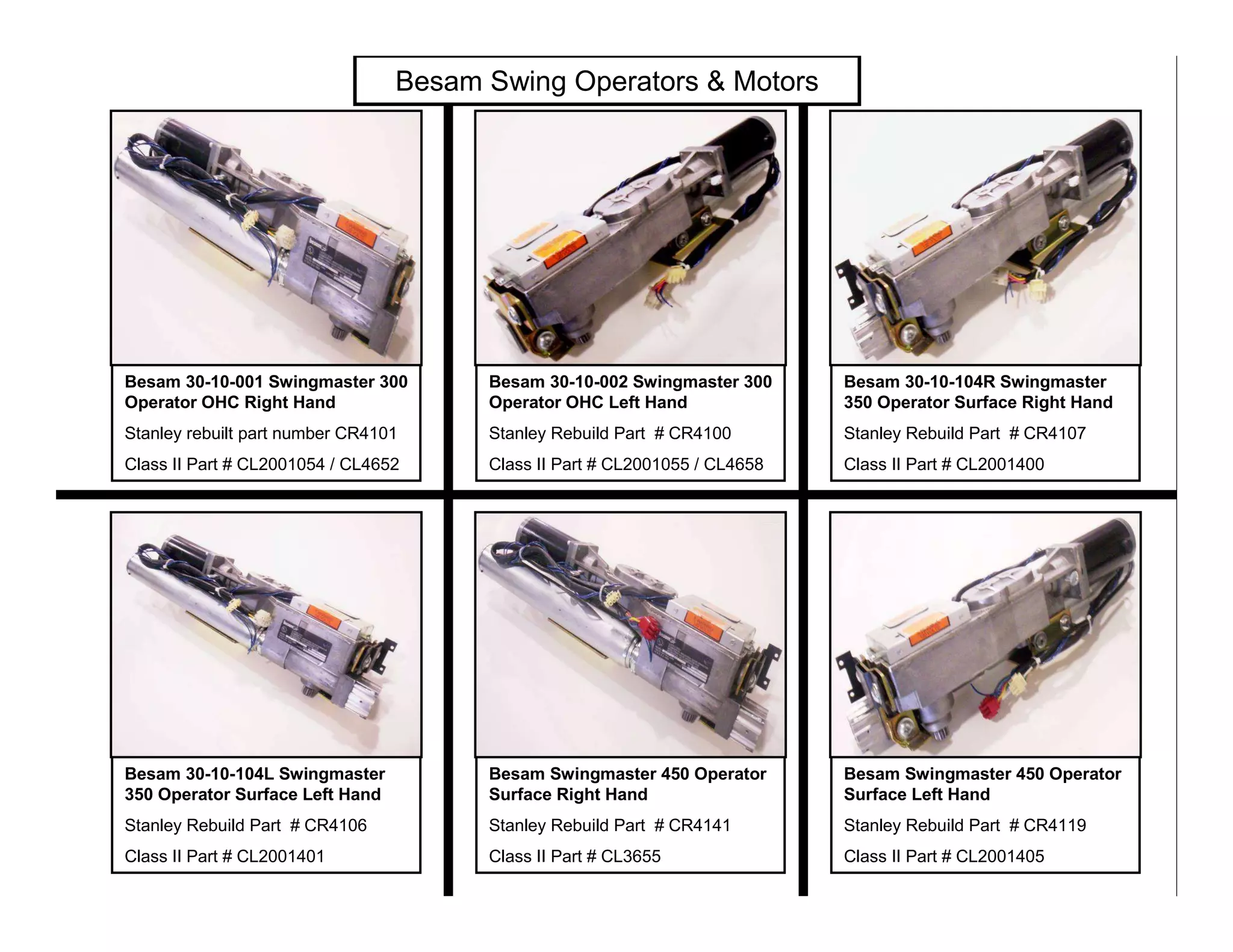 DOOR CONTROL BOOK WITH STANLEY NUMBERS 8.7.15