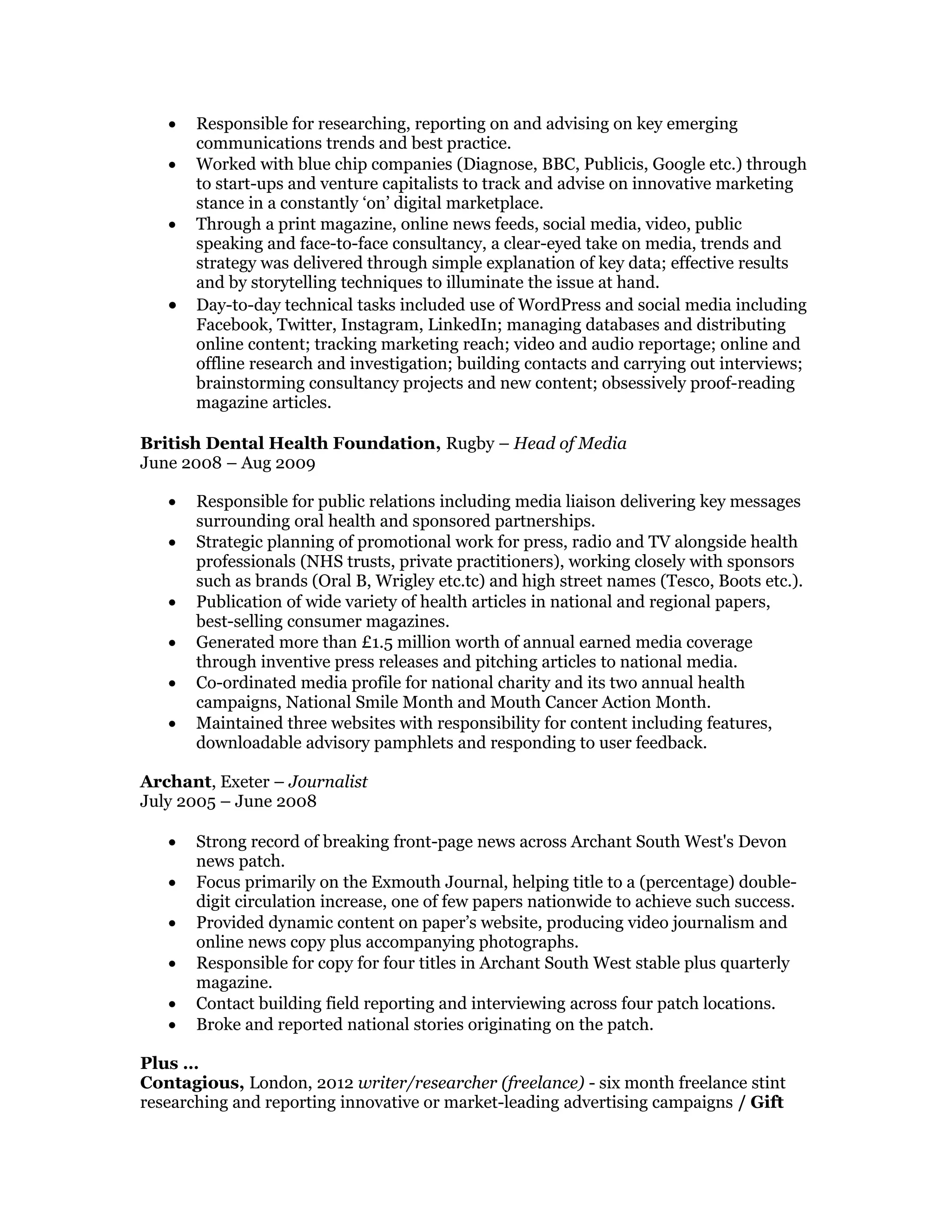 RobinLeeburnCV16 | PDF