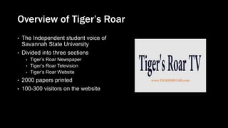 Advertising Tiger Roar | PPTX