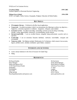 CV of Paul Eldridge | PDF