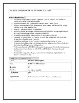 brahmaiah resume | DOCX | Web Development | Internet