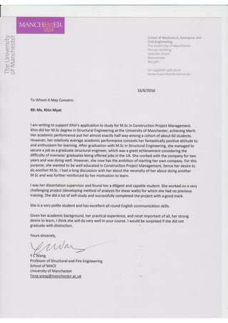 First Reference letter | PDF