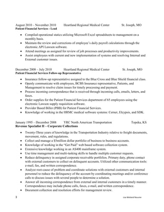 01_LWeilandResume2014_final | PDF | Business Accounting & Finance ...