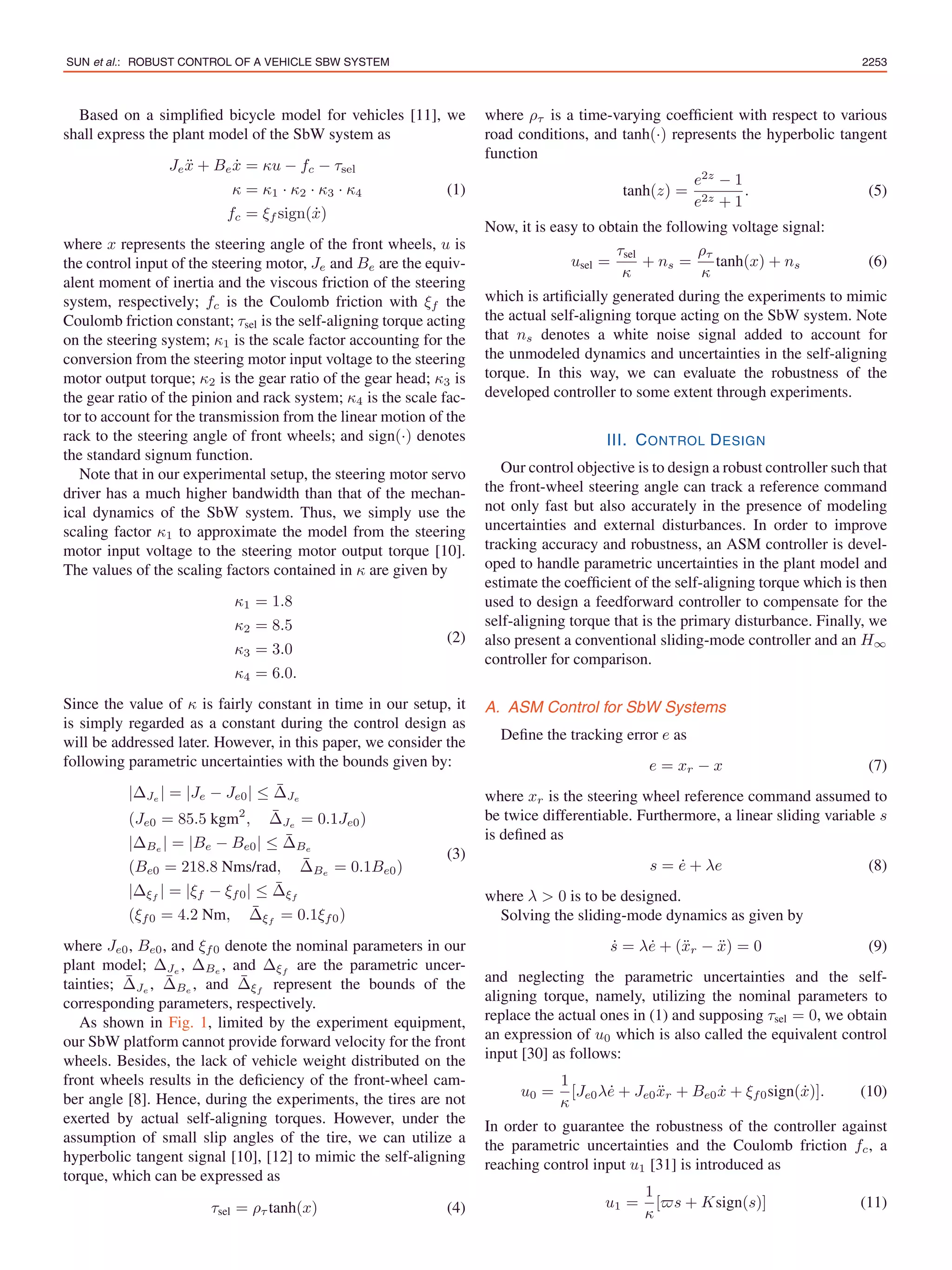 vehicle steer by wire | PDF