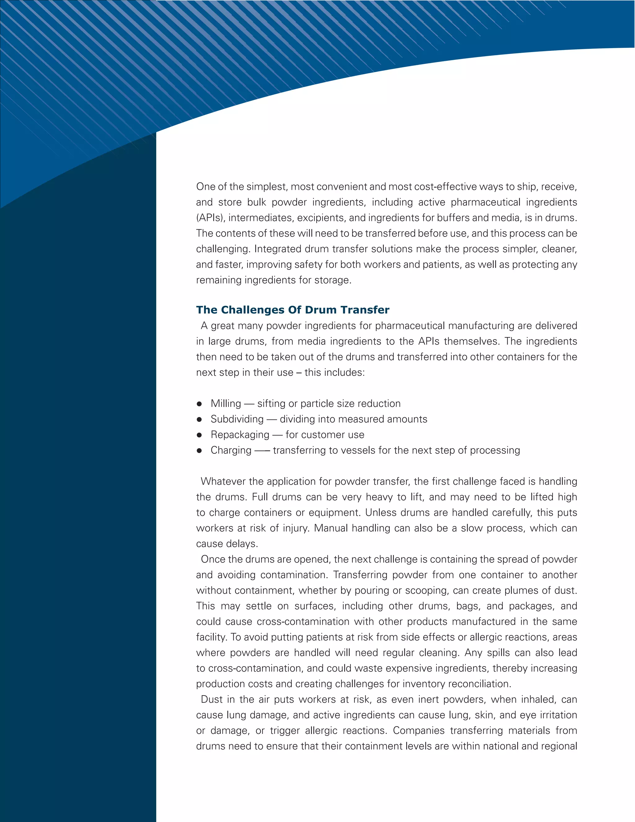 ILC Dover Drum Transfer | PDF