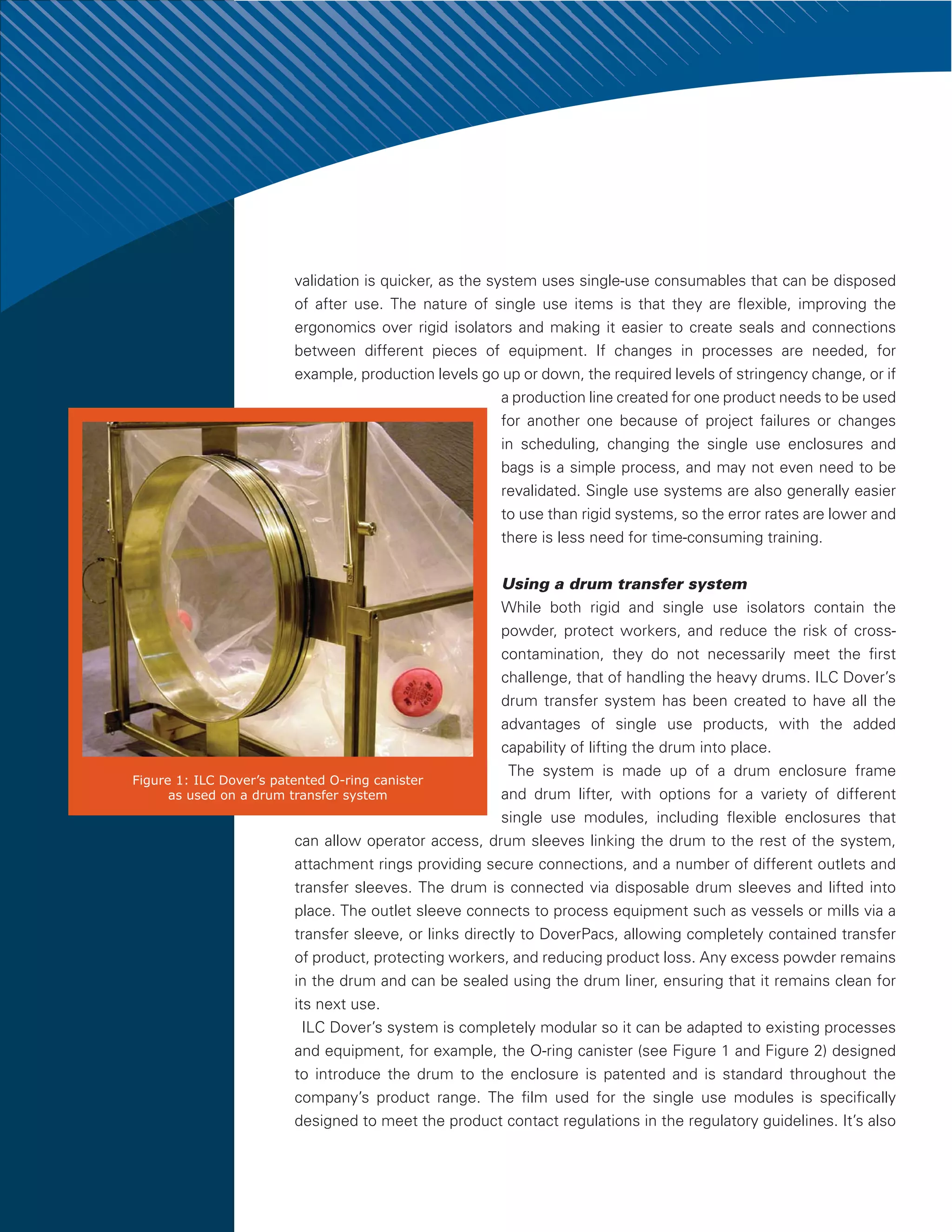 ILC Dover Drum Transfer | PDF