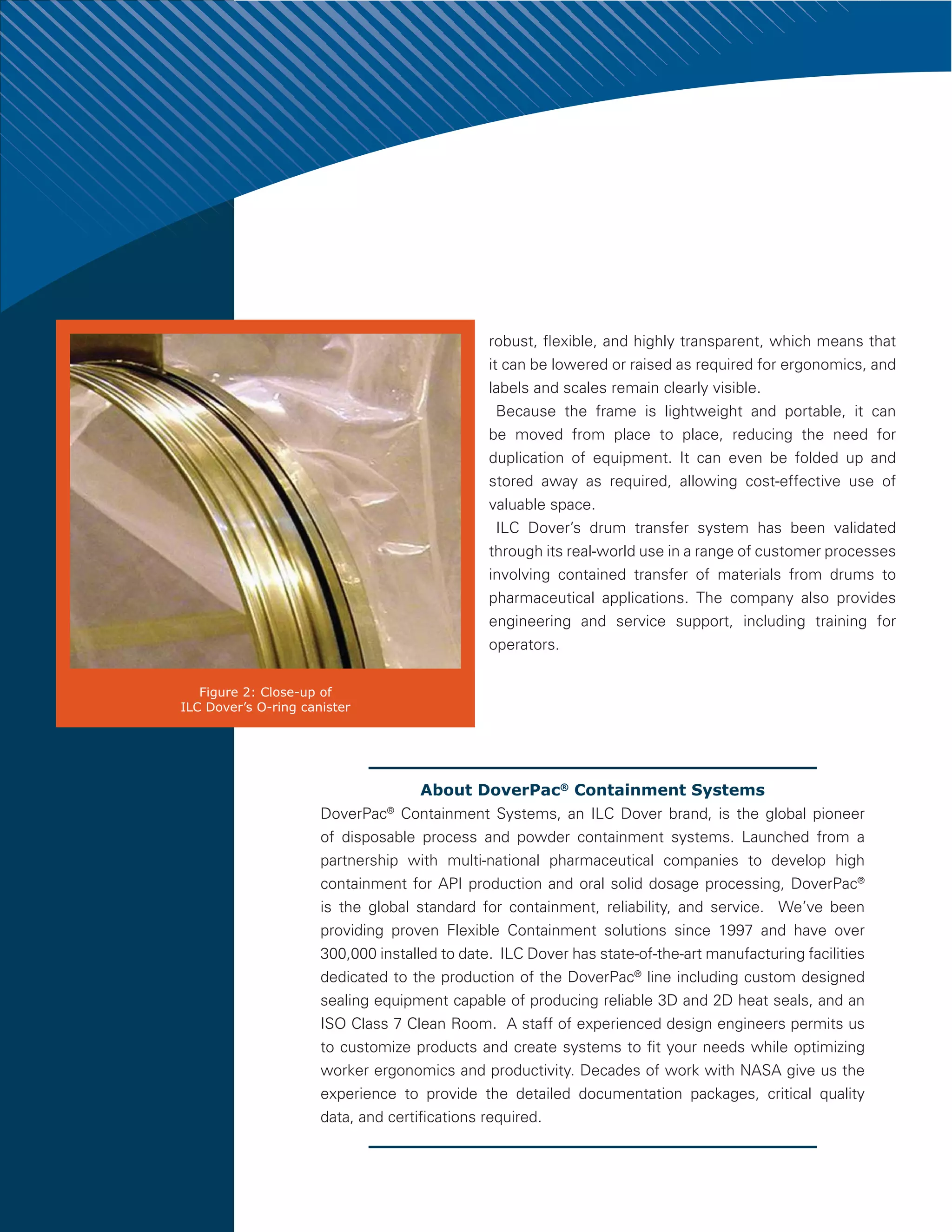 ILC Dover Drum Transfer | PDF