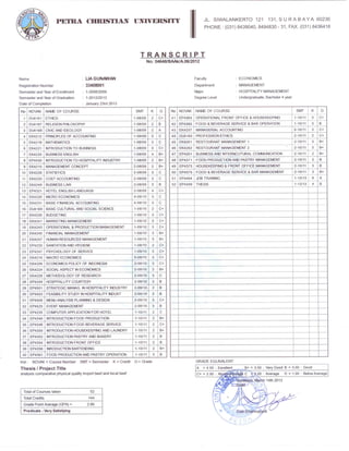 TRANSCIPT | PDF