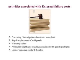 Cost Reduction using QMS-1 | PPTX