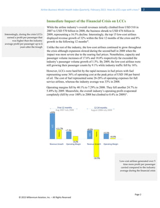 How LCCs cope with financial turbulence_the 2008 crisis | PDF