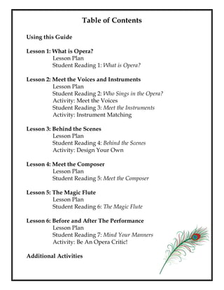 Teacher Resource Guide - The Magic Flute | PDF