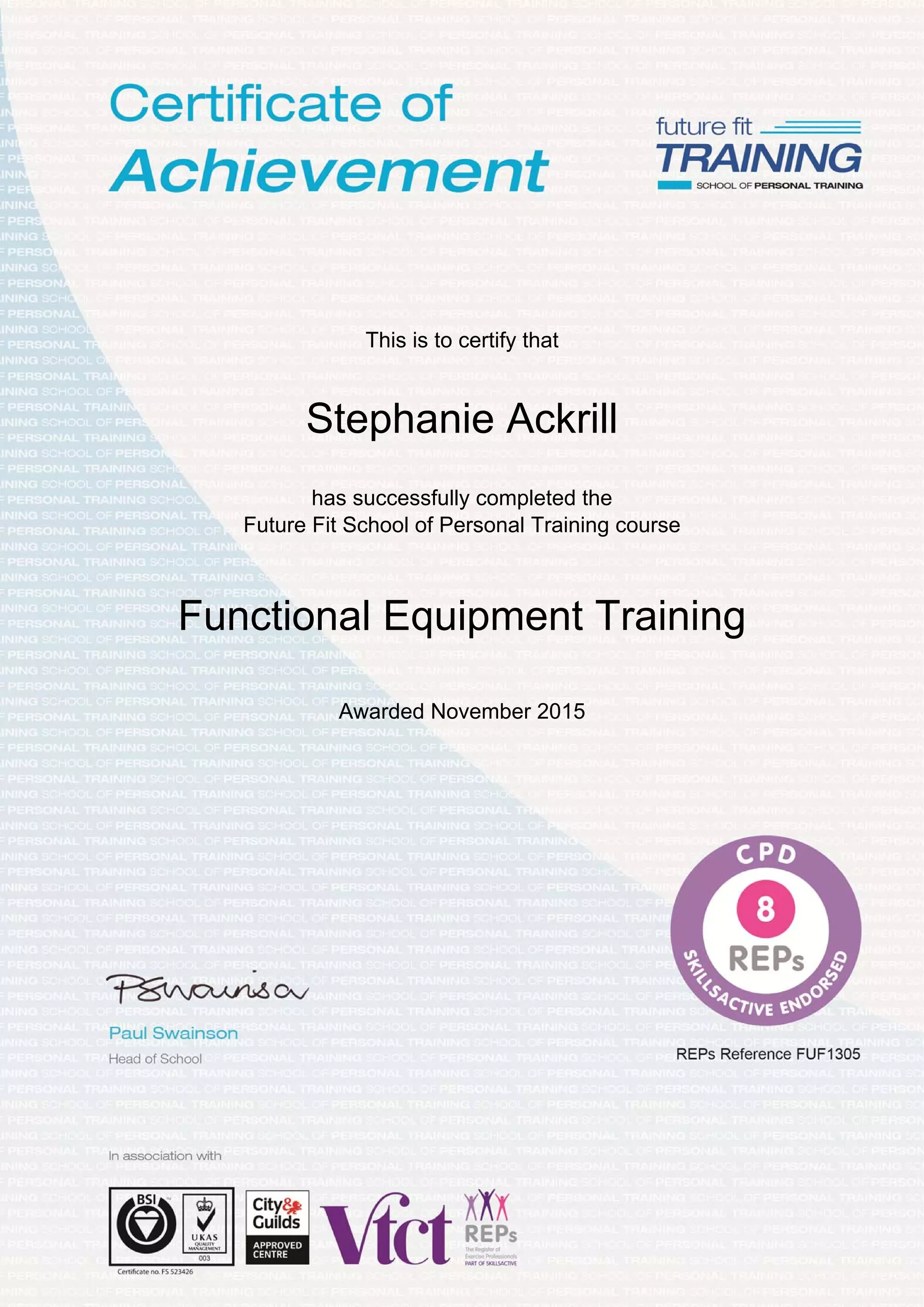 Functional Equipment | PDF