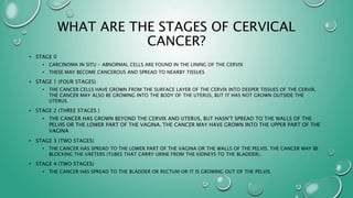 cervical cancer | PPTX