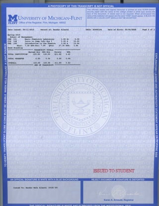 FinalTranscript | PDF
