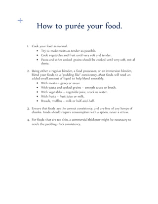 Pureed Diet Handout | DOCX