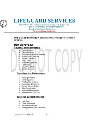 LIFEGUARD PROFILE | PDF
