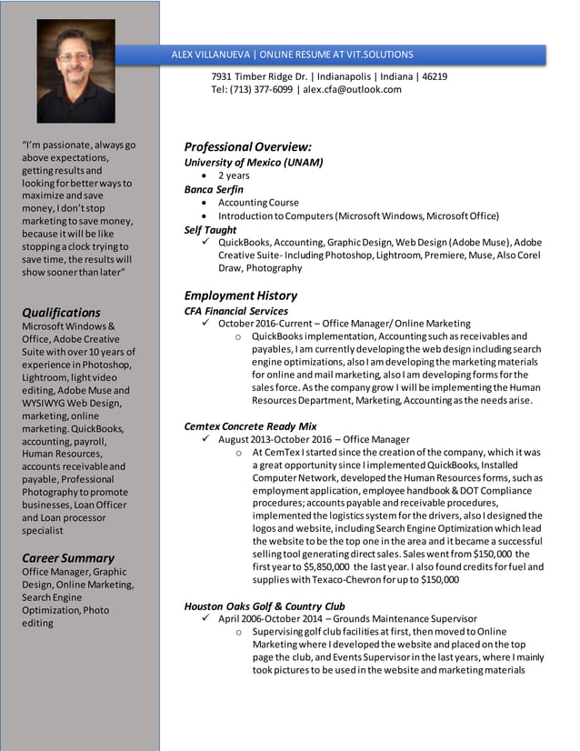 Alex Resume 2017-1 | PDF