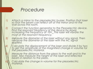 Piezo Material | PPT