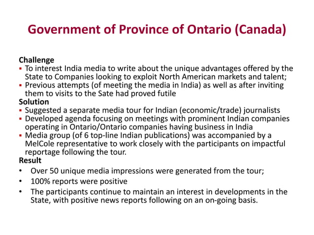 Government of Ontario_Case studie | PPTX