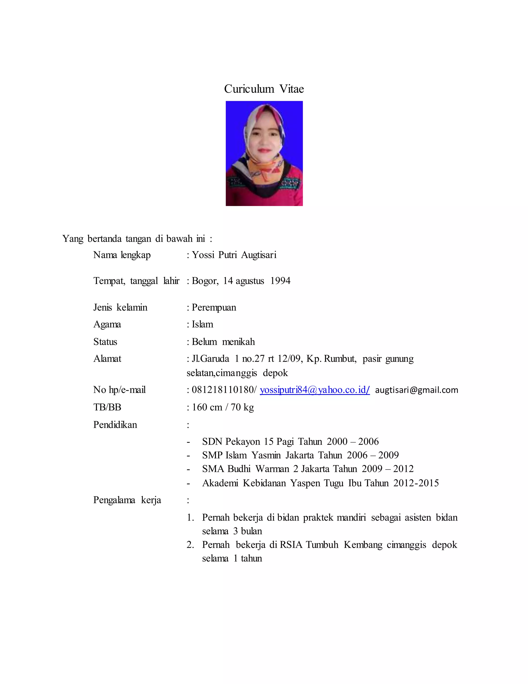 Curiculum Vitae | PDF