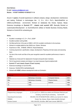 Alok_ResumeHclJul | DOC