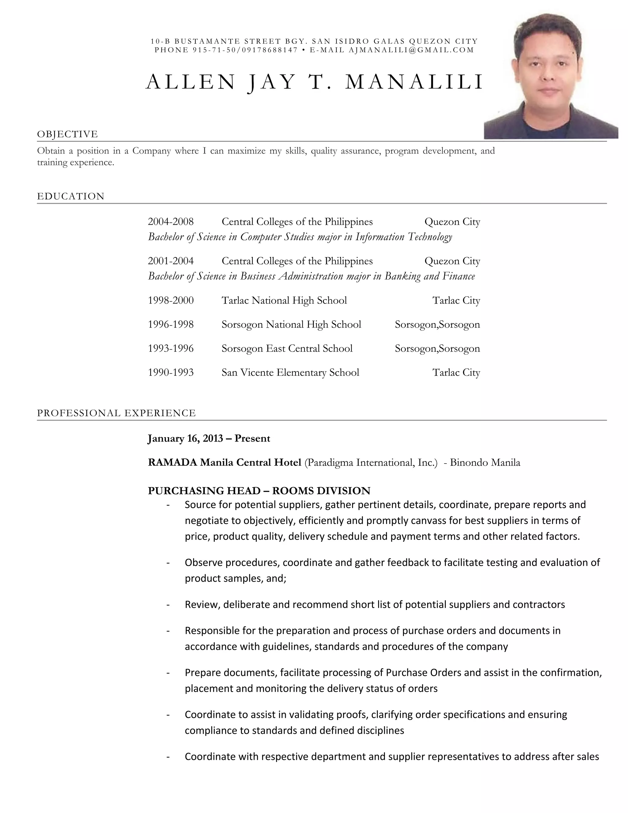 Curriculum Vitae | DOC