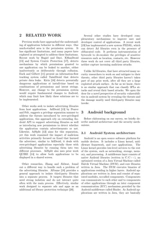 Detection of Android Third Party Libraries based attacks | PDF