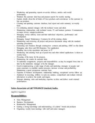 Shivaji sales BDM | DOCX