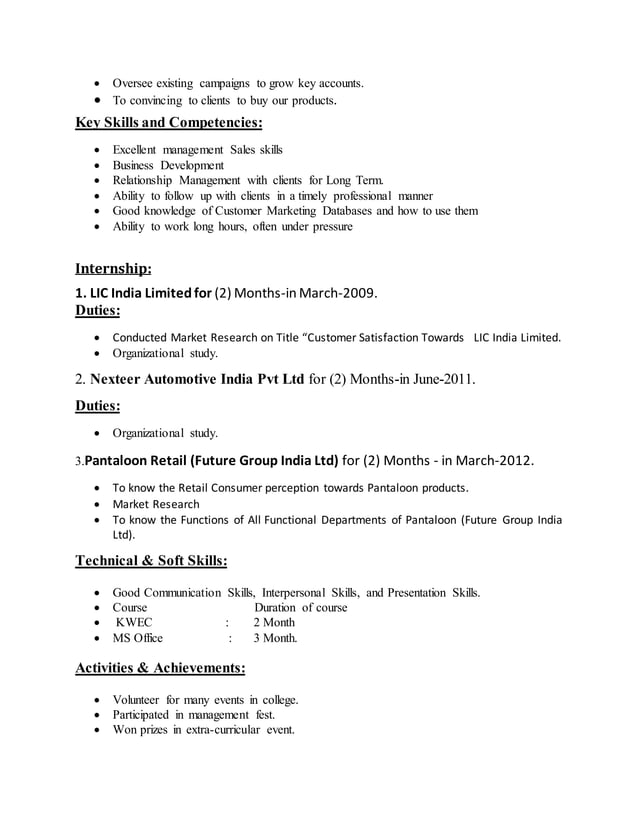 Shivaji sales BDM | DOCX