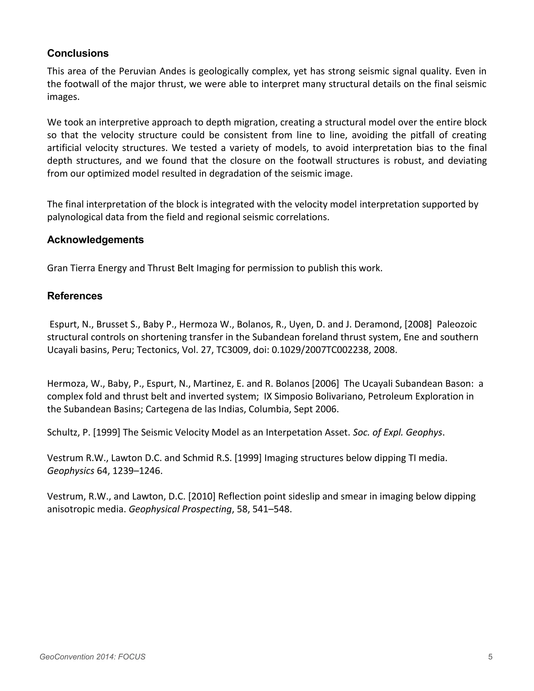 _GC2014_Integration_of_Geologic_Data_into_Structural_Imaging | PDF | 3-D Graphics | Computer ...
