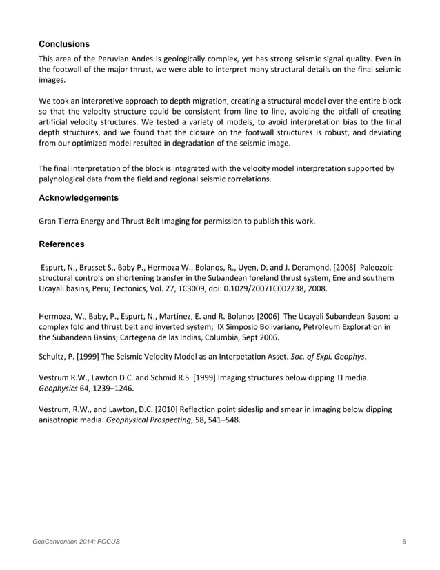 _GC2014_Integration_of_Geologic_Data_into_Structural_Imaging | PDF | 3-D Graphics | Computer ...