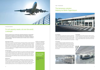 Airport Capacity Solutions | PDF