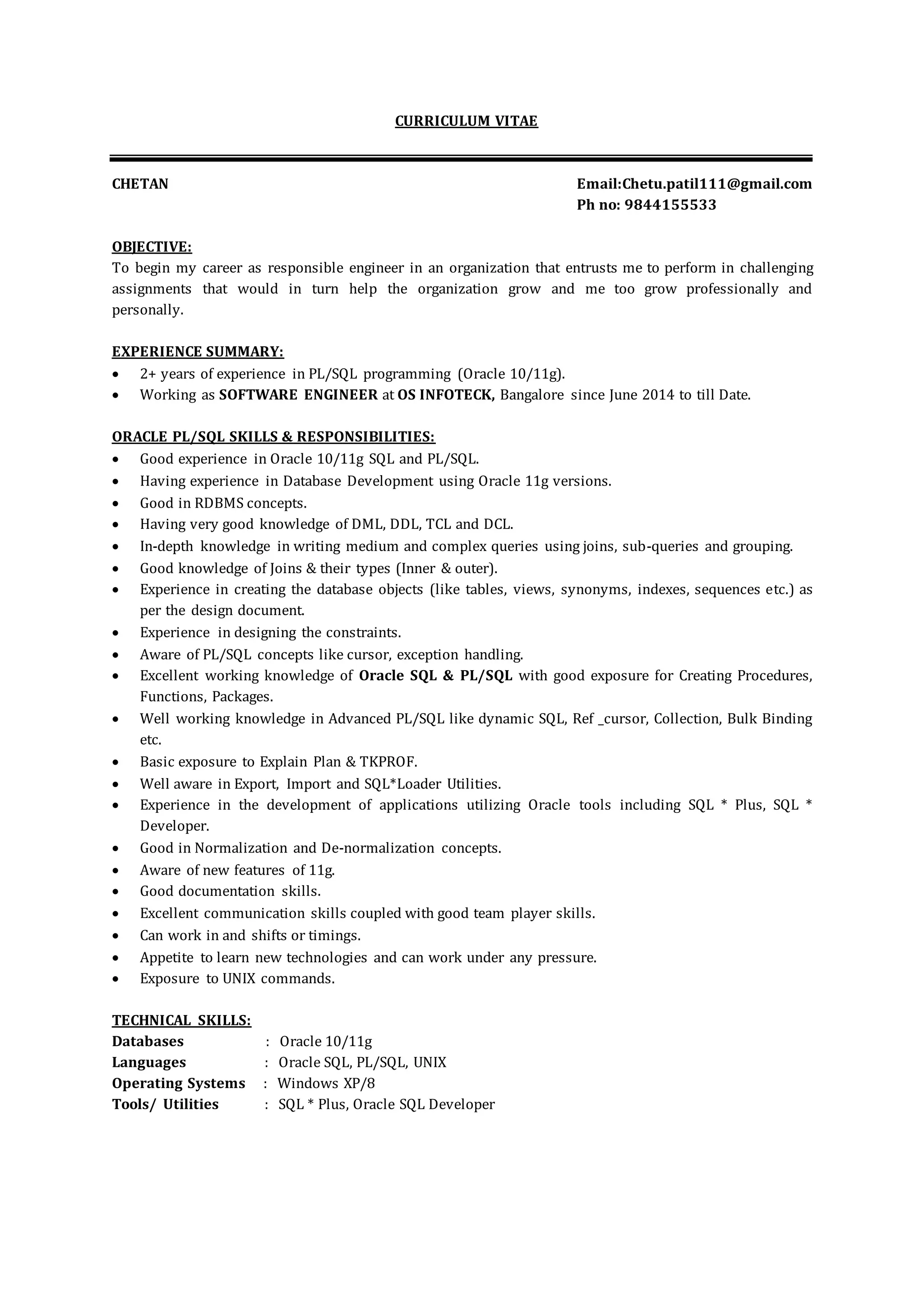 chetan_resume | PDF