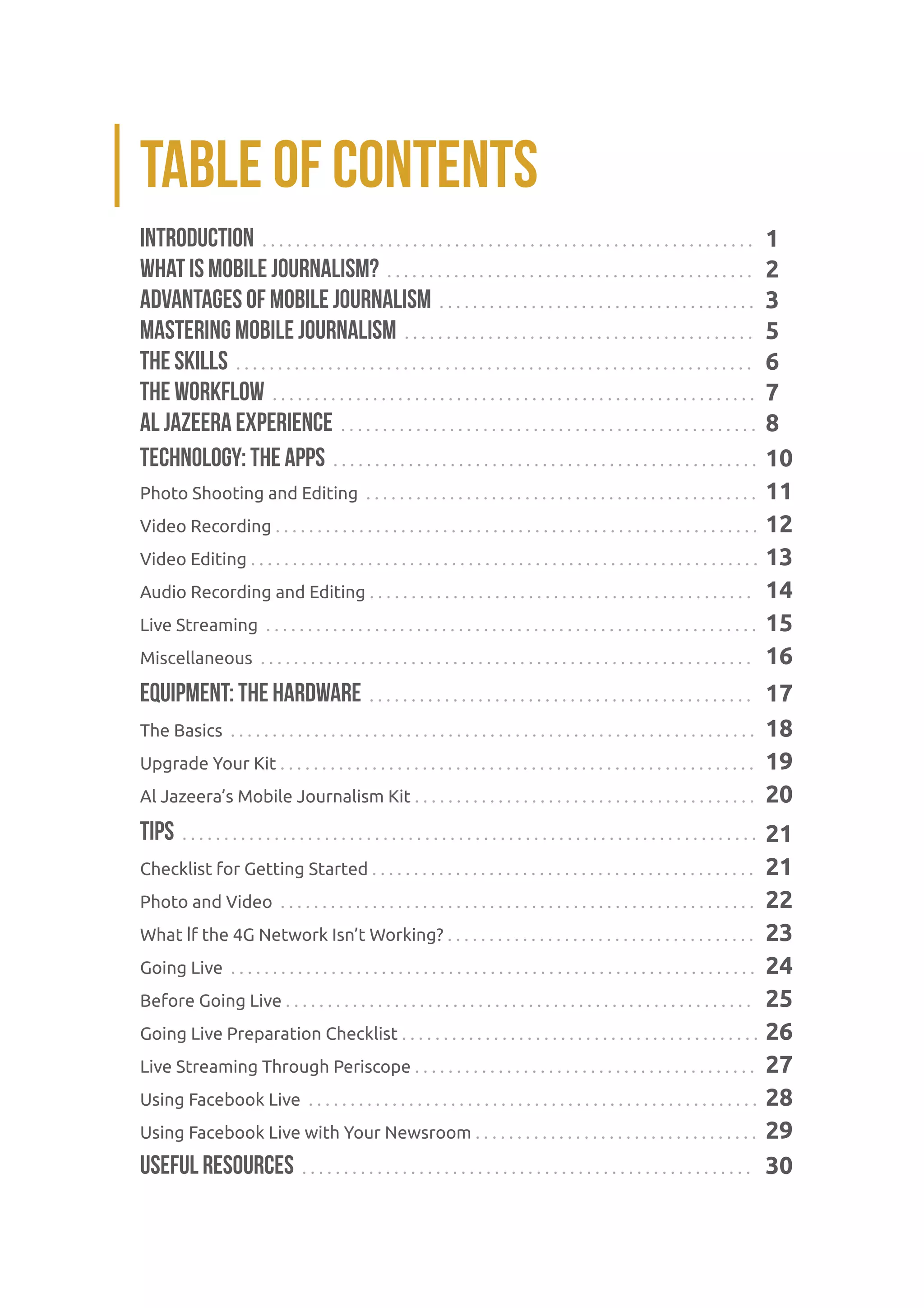 Mobile Journalism - EN - Final | PDF | Cameras and Camcorders ...