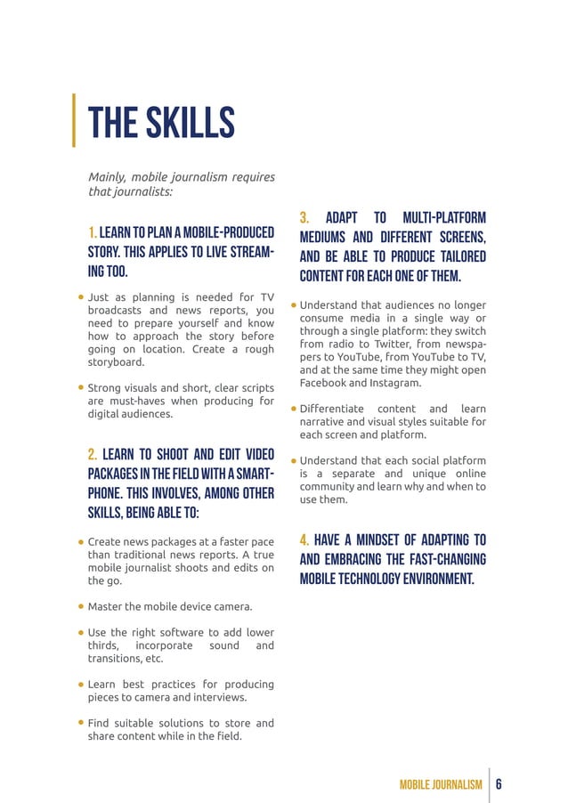 Mobile Journalism - EN - Final | PDF | Cameras and Camcorders ...