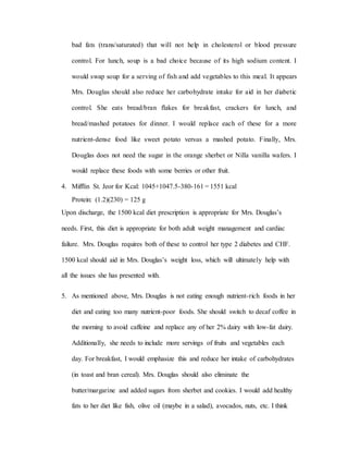 Diabetes 1 Case Study Docx