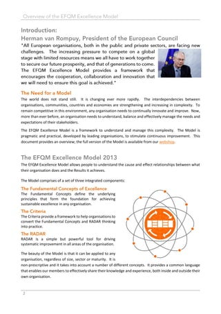 overview_efqm_2013_v1.1 | PDF
