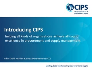 Introducing CIPS | PDF