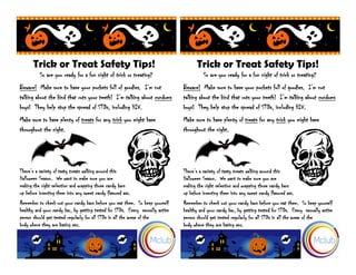Trick or Treat Safety Tips | PPT