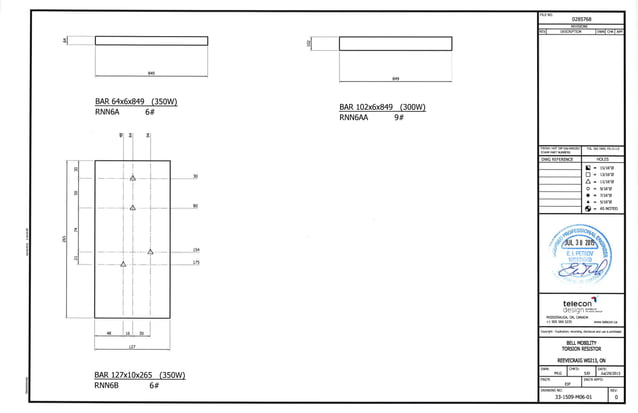 Reinforcing Drawings of Existing Guyed Tower | PPT