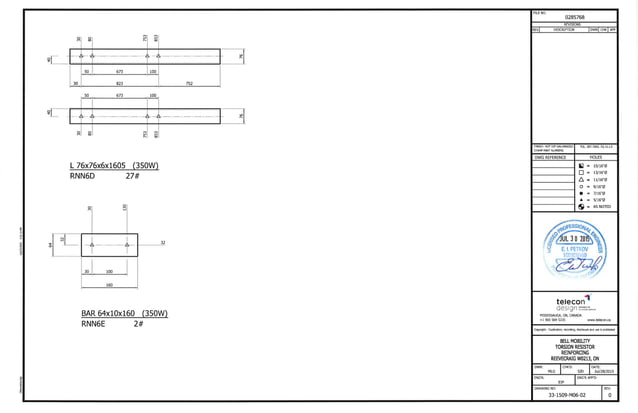 Reinforcing Drawings of Existing Guyed Tower | PPT