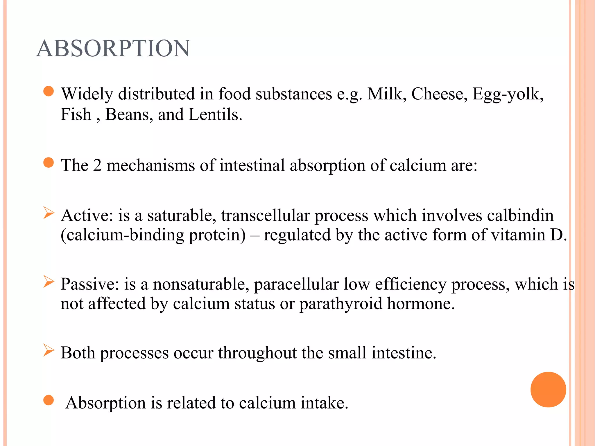 Calcium homeostasis | PPT